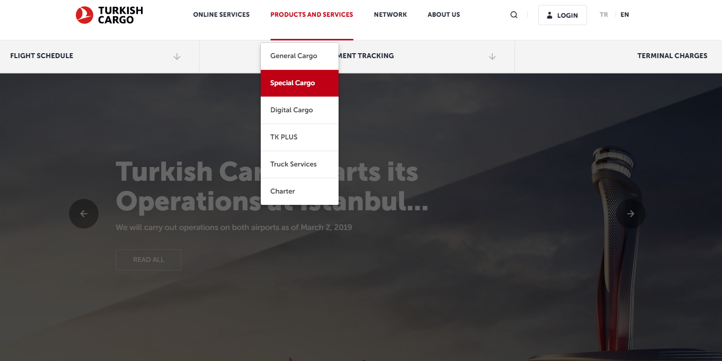 Take a Tour through Turkish Cargo’s Newly Designed Website - Airfreight ...