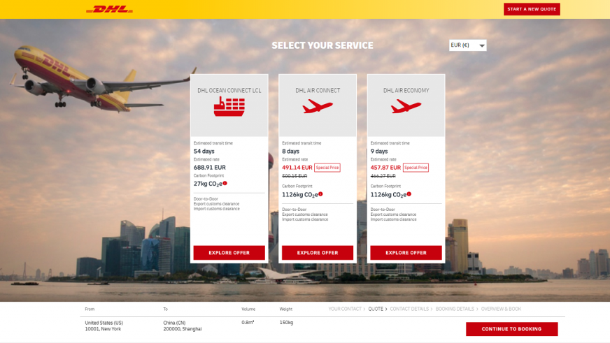 DHL ขยายบริการจองระวางสินค้าทางเรือผ่าน myDHLi Quote + Book ...