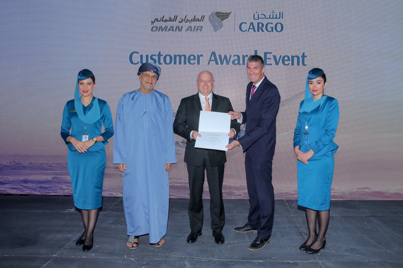 Oman Air Cargo Awards Jettainer for "Best Service" - Airfreight Logistics
