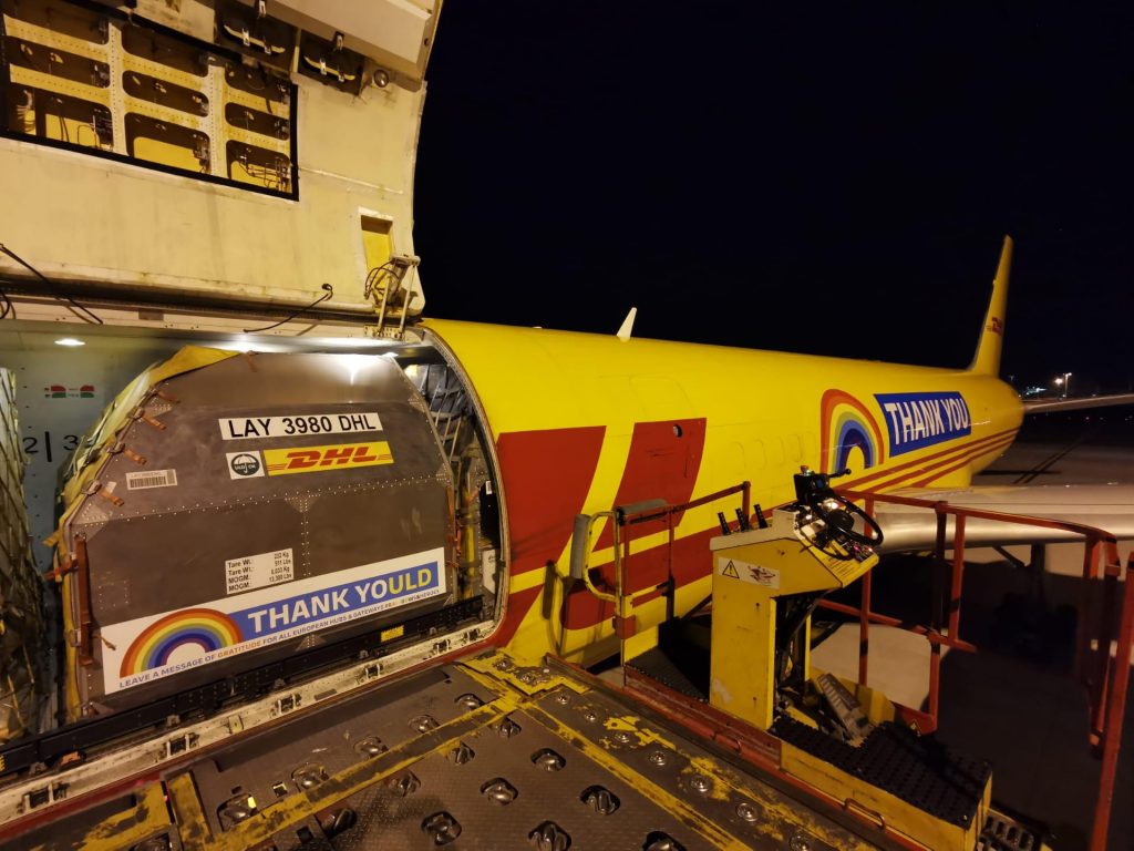 DHL Express แสดงความขอบคุณบุคลากรผู้เสียสละ ด้วยคำว่า ‘Thank you’ และ ...