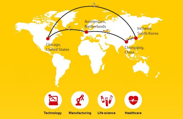 DHL Global Forwarding Connects 3 Continents with Dedicated Flight