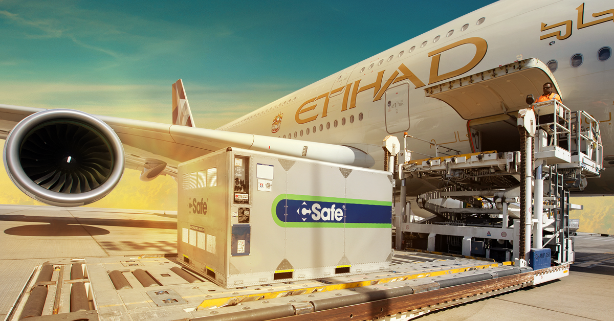Etihad Cargo Approves CSafe RAP Container for Flight - Airfreight Logistics