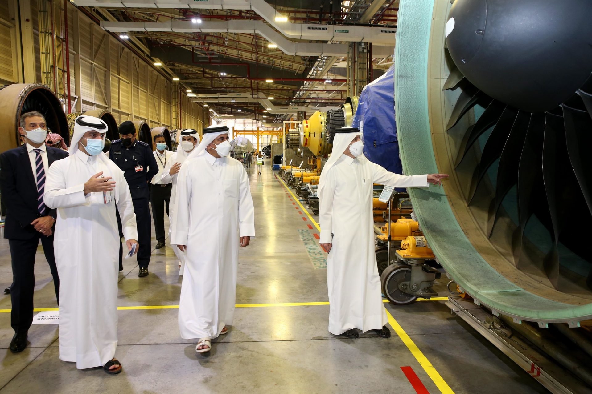Qatar Airways Opens New State-of-the-Art Engine Facility - Airfreight ...