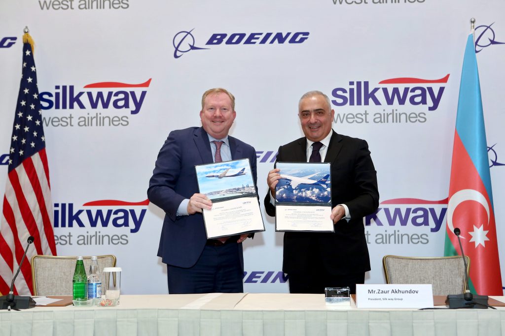Silk Way West ขยายฝูงบิน สั่งซื้อเครื่องบินจาก Boeing - Airfreight ...