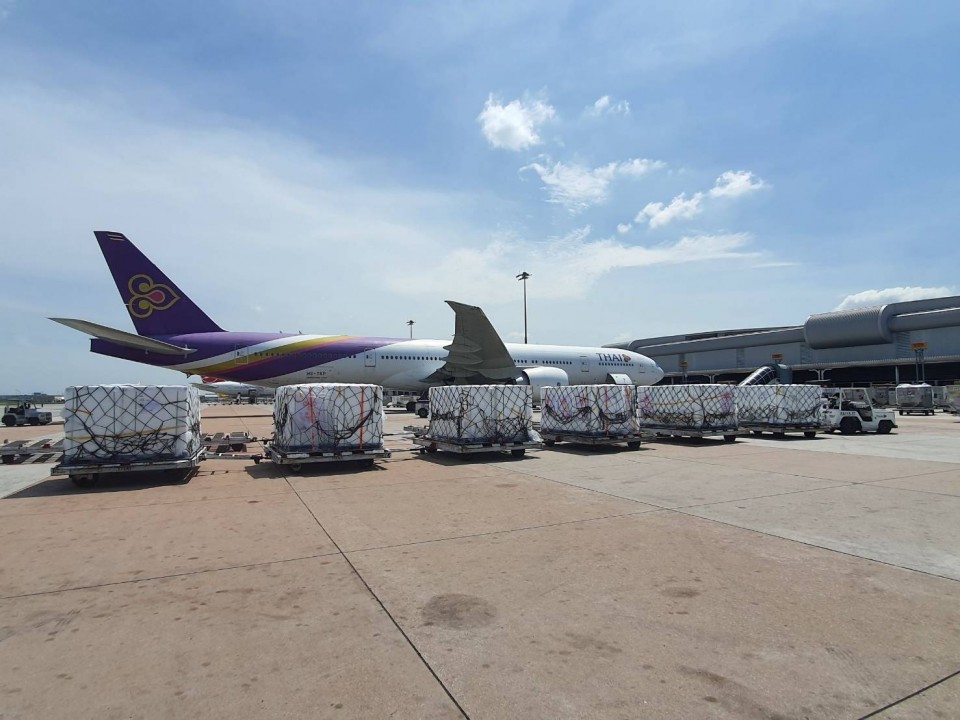 THAI Cargo Delivers COVID-19 Vaccines - Airfreight Logistics