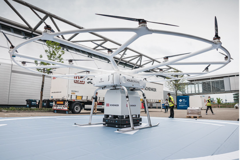 Volocopter และ DB Schenker เผยความคืบหน้าการทดสอบใช้โดรน VoloDrone ...