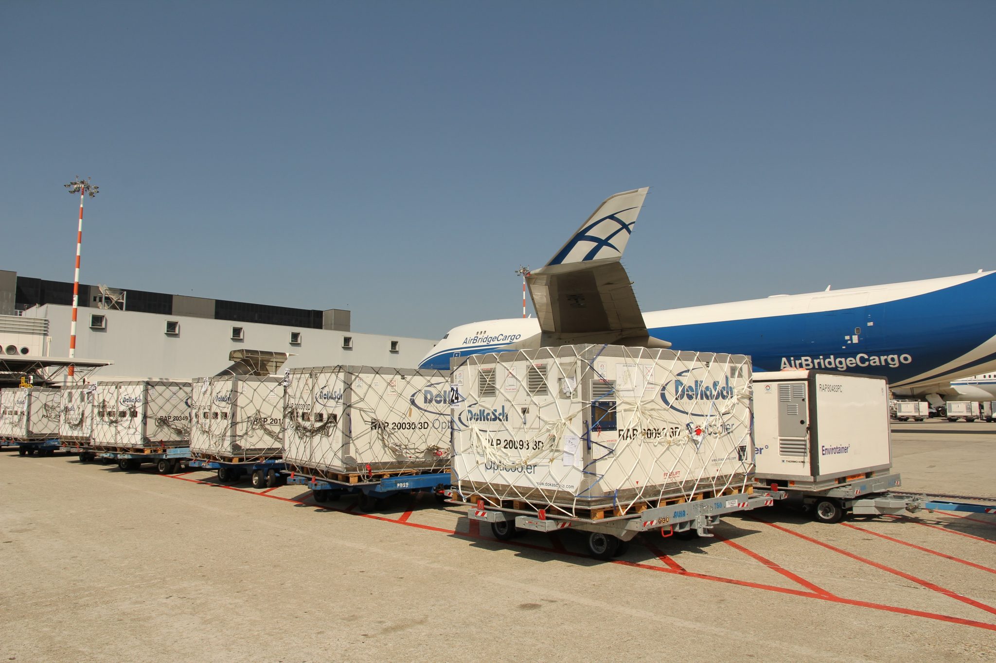 AirBridgeCargo Airlines transports 38 RAP containers - Airfreight Logistics