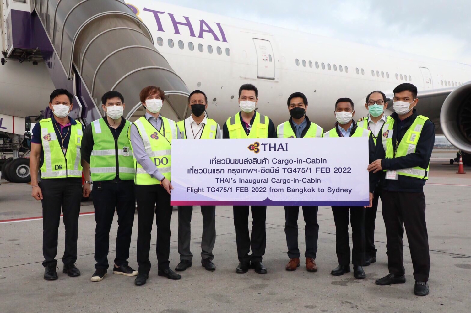THAI is Prepared to Operate Cargo-in-Cabin Flight - Airfreight Logistics