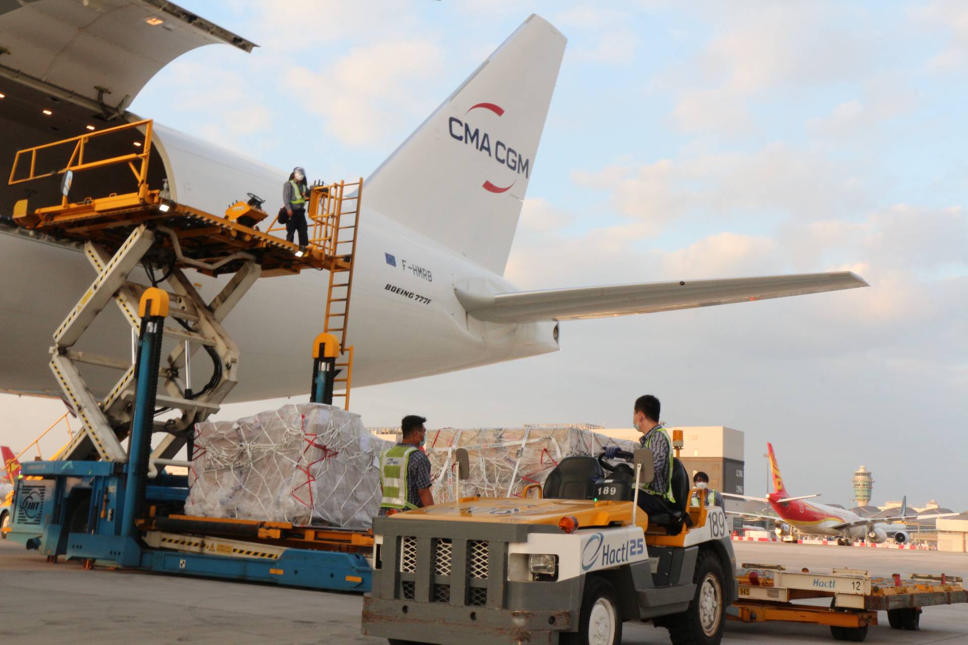 Hactl appointed by CMA CGM AIR CARGO for Hong Kong flights
