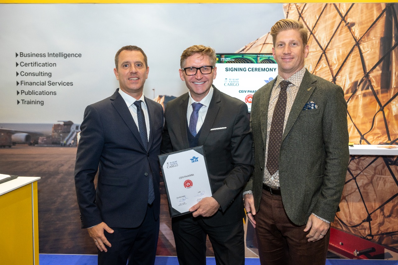Saudia Cargo works with IATA on its CEIV-Pharma Certification