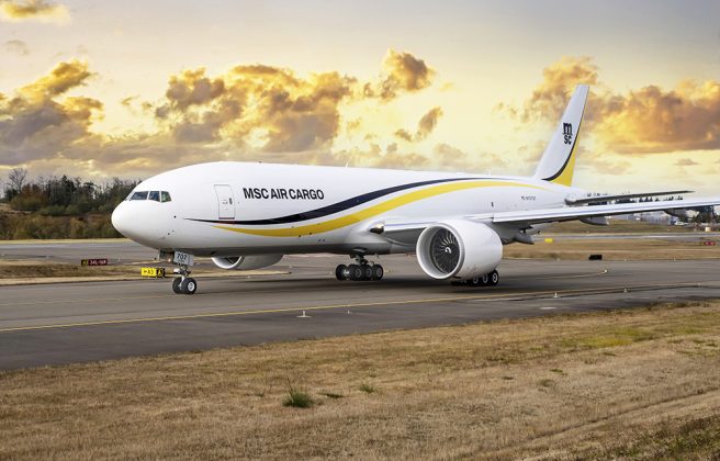 First MSC Air Cargo Aircraft Delivered - Airfreight Logistics