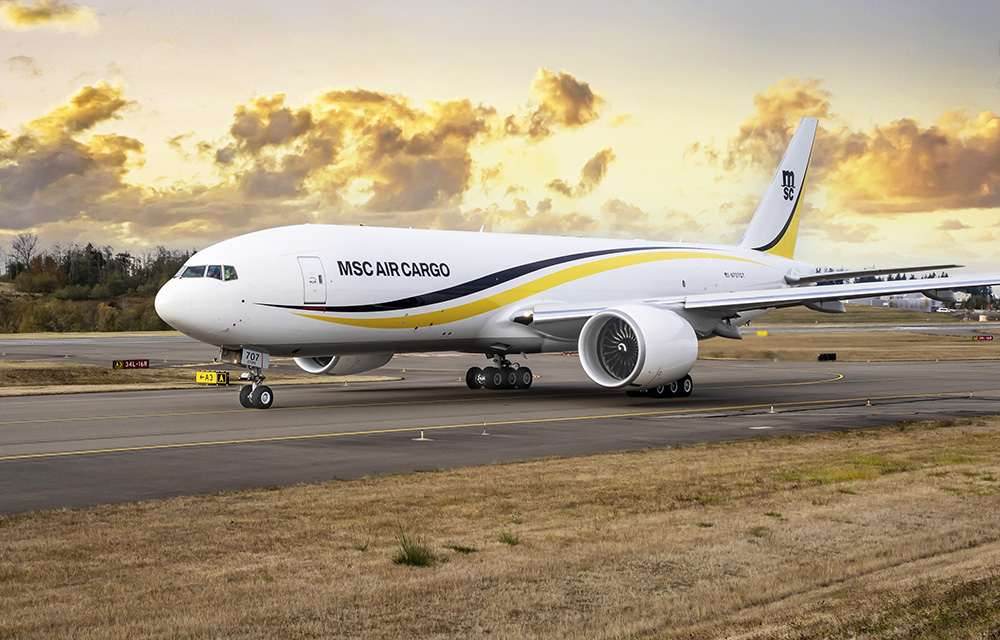 First MSC Air Cargo Aircraft Delivered - Airfreight Logistics