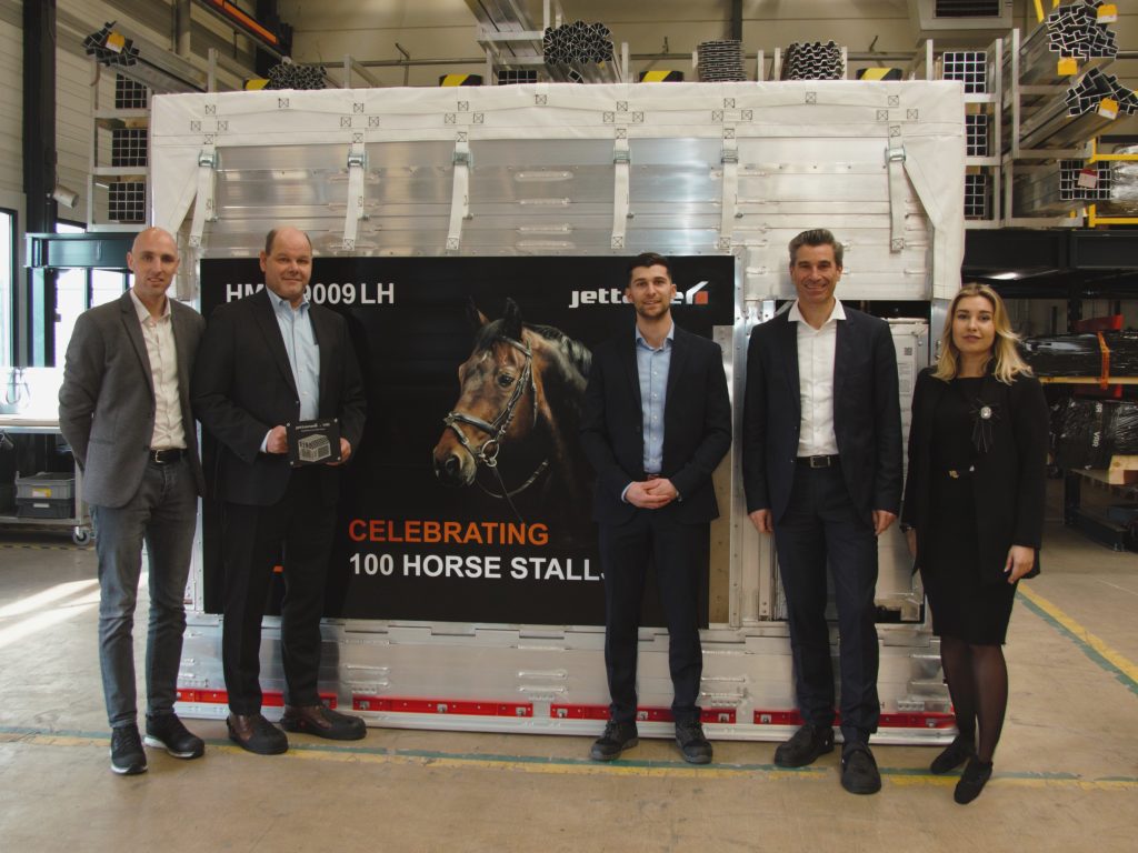 VRR Delivers 100th Air Horse Stall to Jettainer - Airfreight Logistics