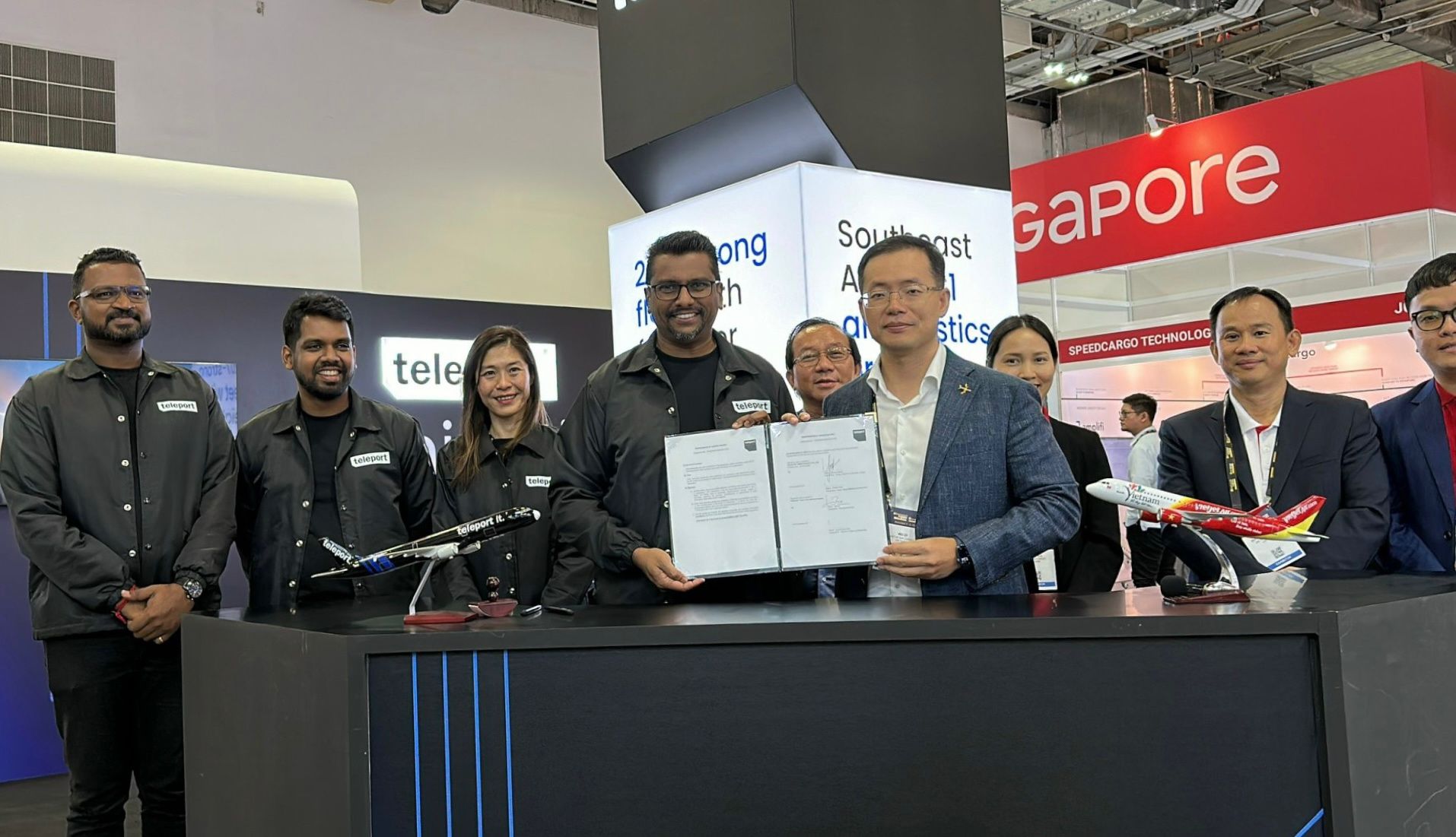 Teleport จับมือ VietJetAir Cargo ลงนาม MoU เสริมแกร่งซัพพลายเชนในเอเชีย ...