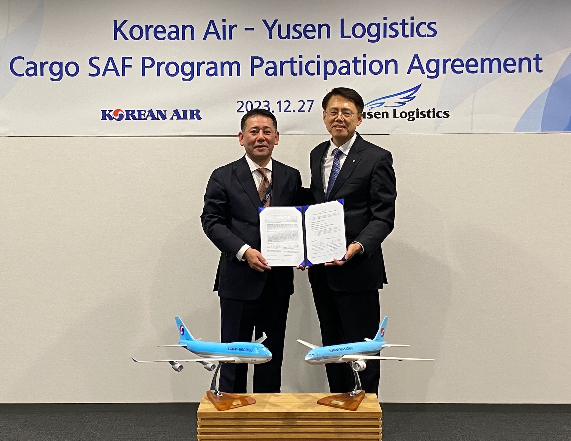 Yusen Logistics Joins Korean Air's Cargo SAF Program