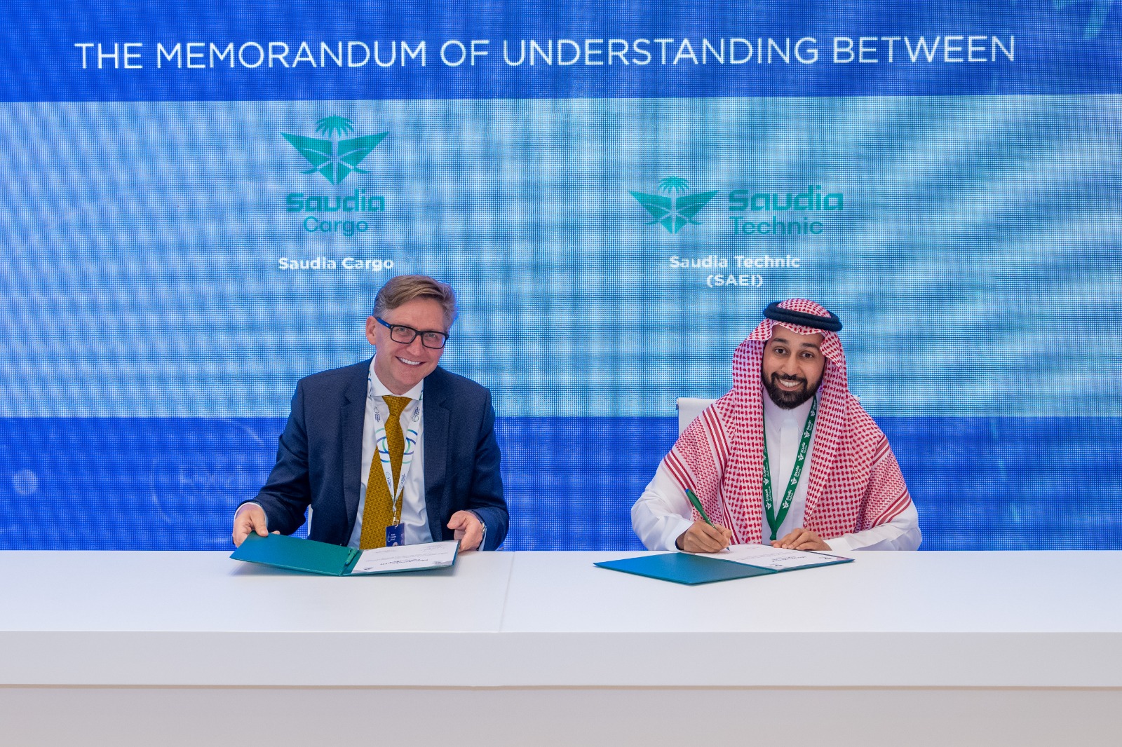 Saudia Cargo & Saudia Technic Agreement Attend Future Aviation Forum 2024