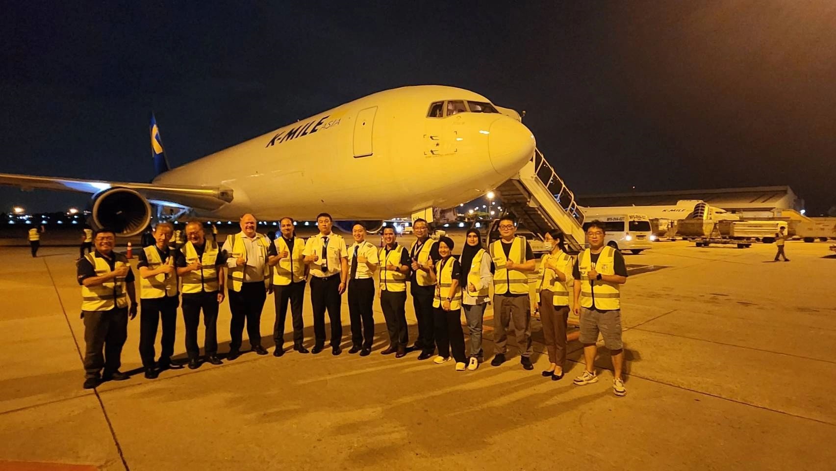 K-Mile Airlines Welcomes First B767-300BCF Freighter to its Fleet