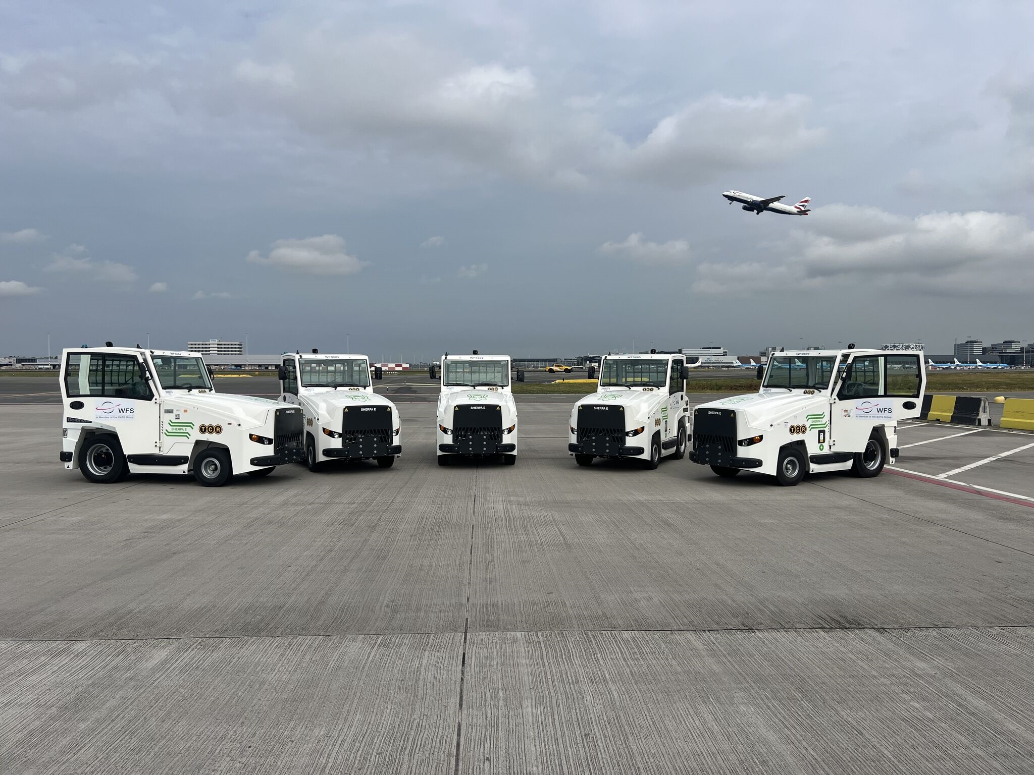 WFS เป็นผู้ปฏิบัติการยกขนสินค้าภาคพื้นรายแรกใน Amsterdam Schiphol ที่ ...