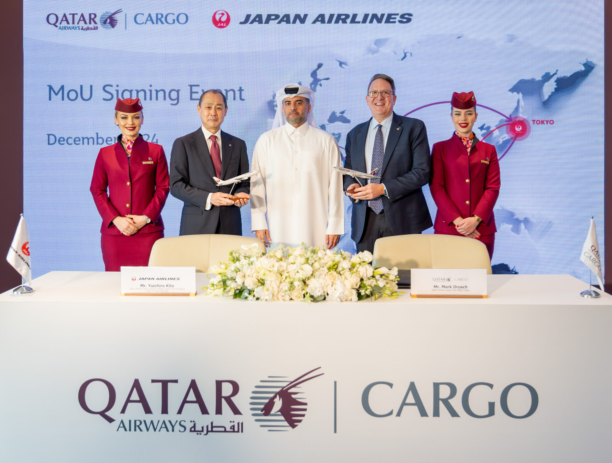 Qatar Airways Cargo จับมือ Japan Airline ยกระดับบริการขนส่งสินค้าทาง ...