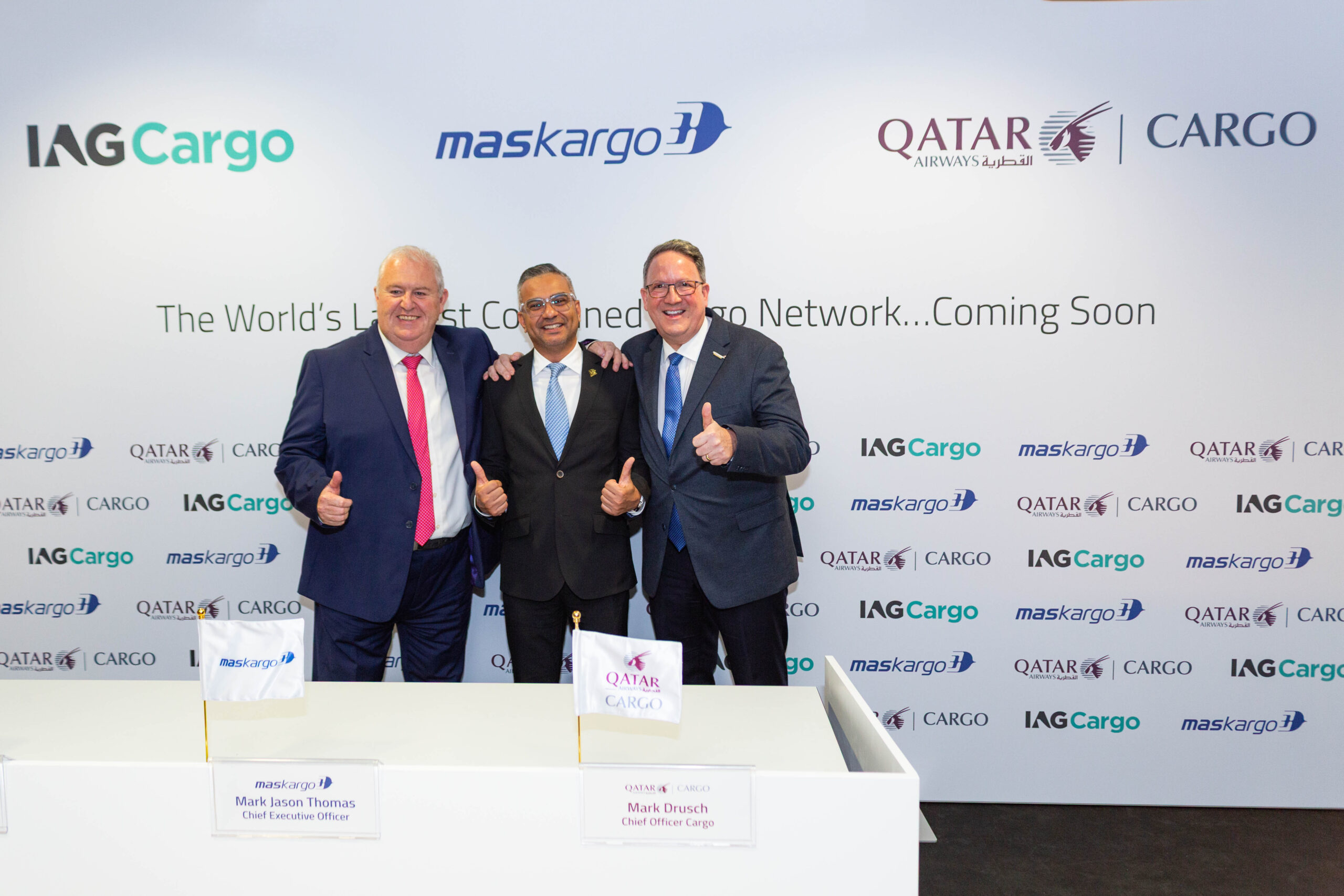 Qatar Airways Cargo, IAG Cargo, and MASkargo Announce Progress Towards ...