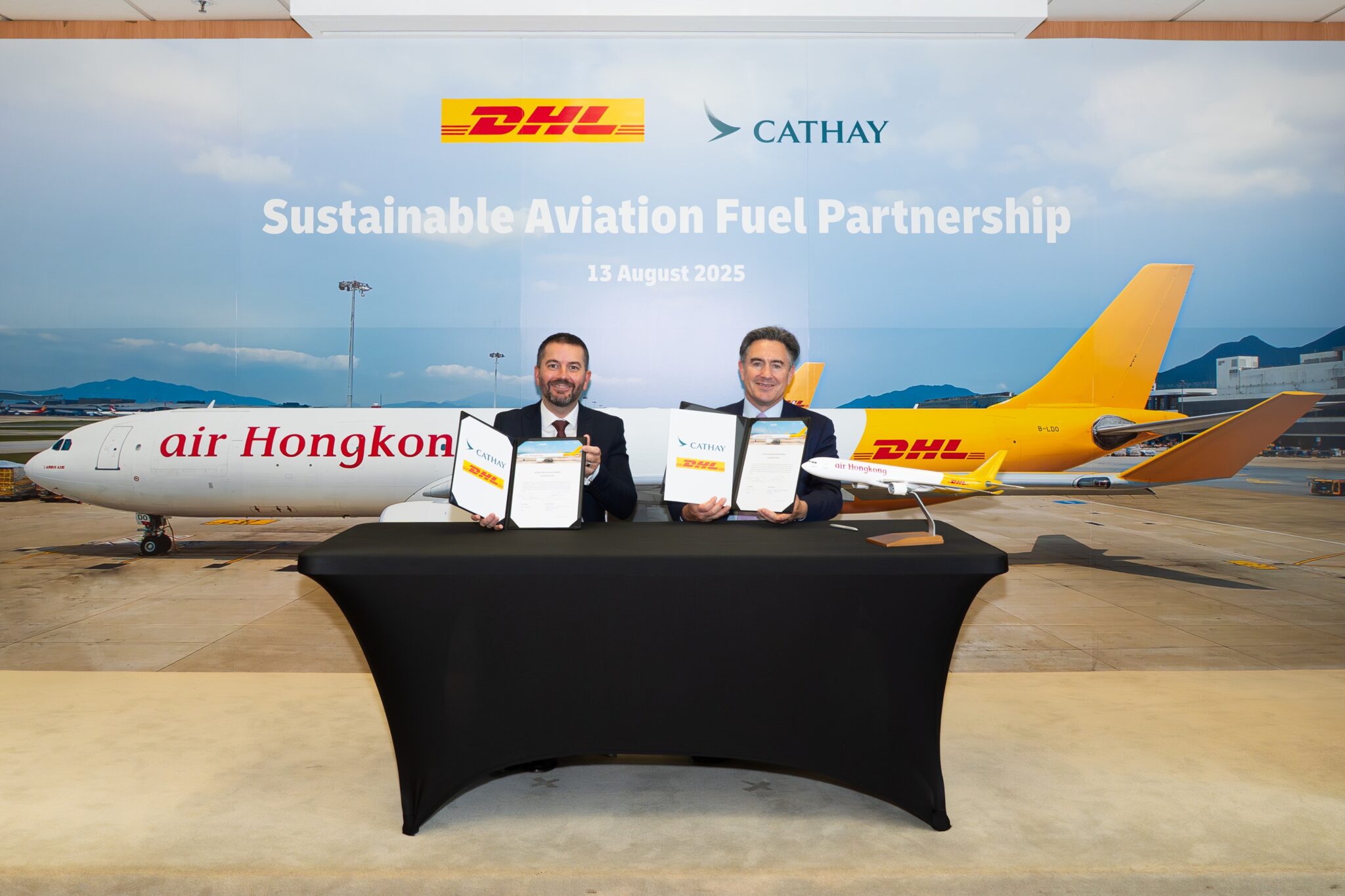 DHL Express and Cathay Group Sign Sustainable Aviation Fuel Deal to ...